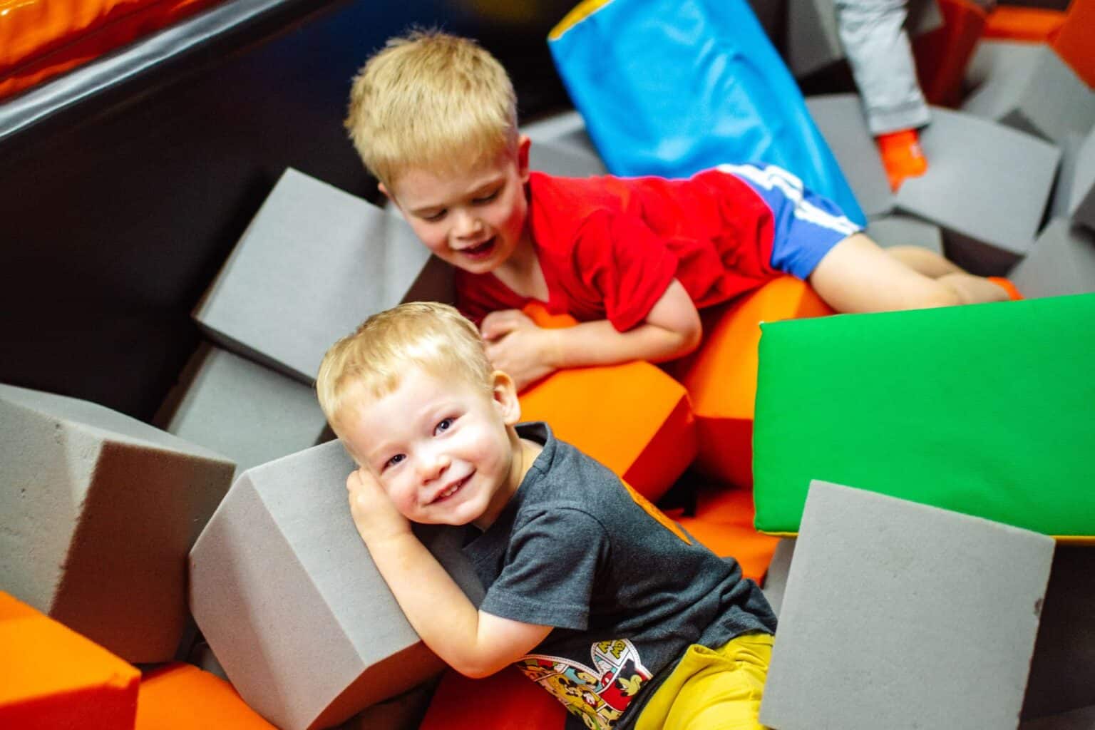 Toddler Jump Time at Big Air | Raleigh Family Adventure